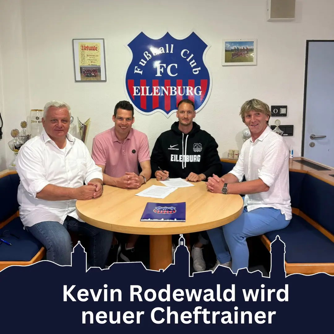 Kevin Rodewald wird neuer Cheftrainer des FC Eilenburg - FC Eilenburg
